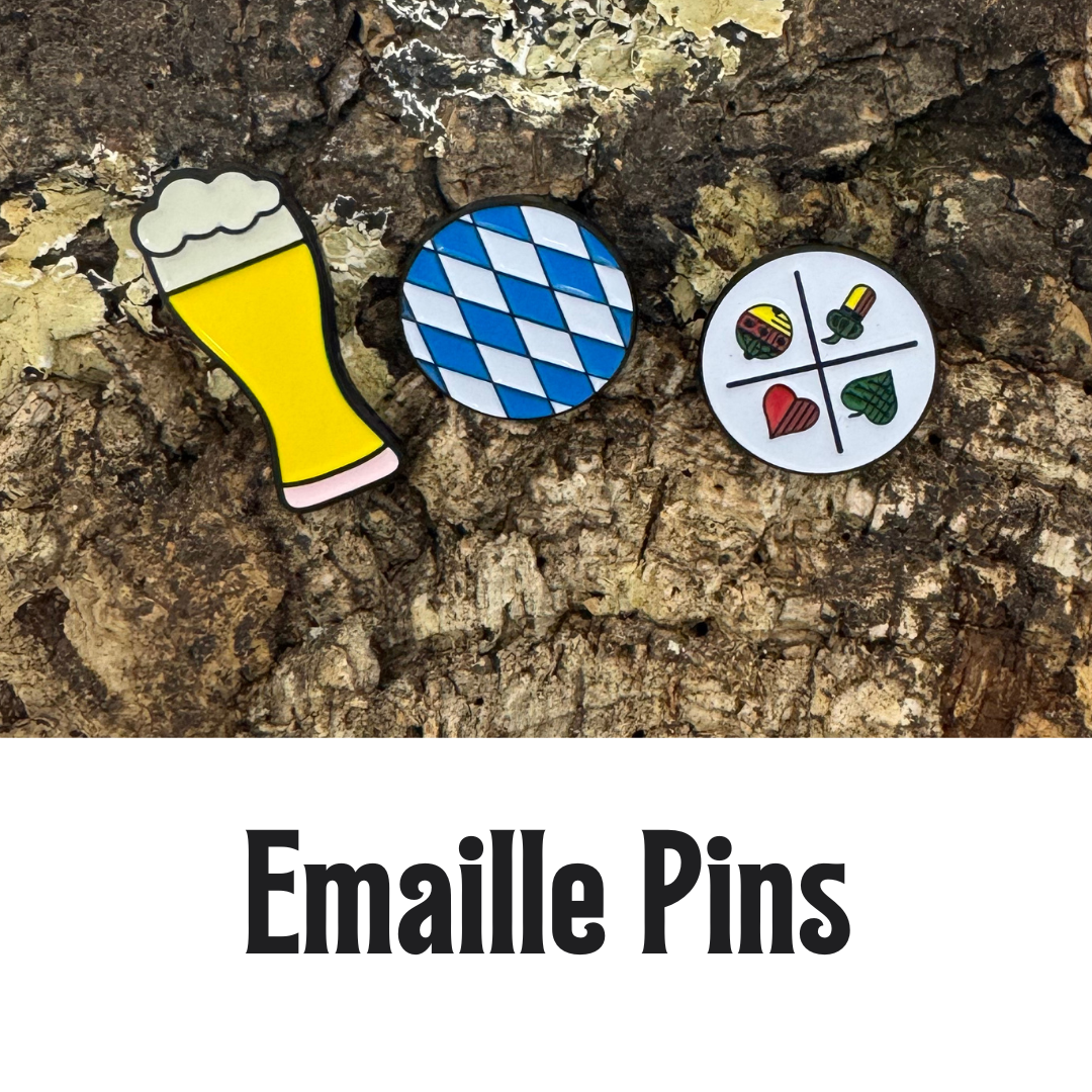 Emaille Pins – SEIDENPLANTAGE